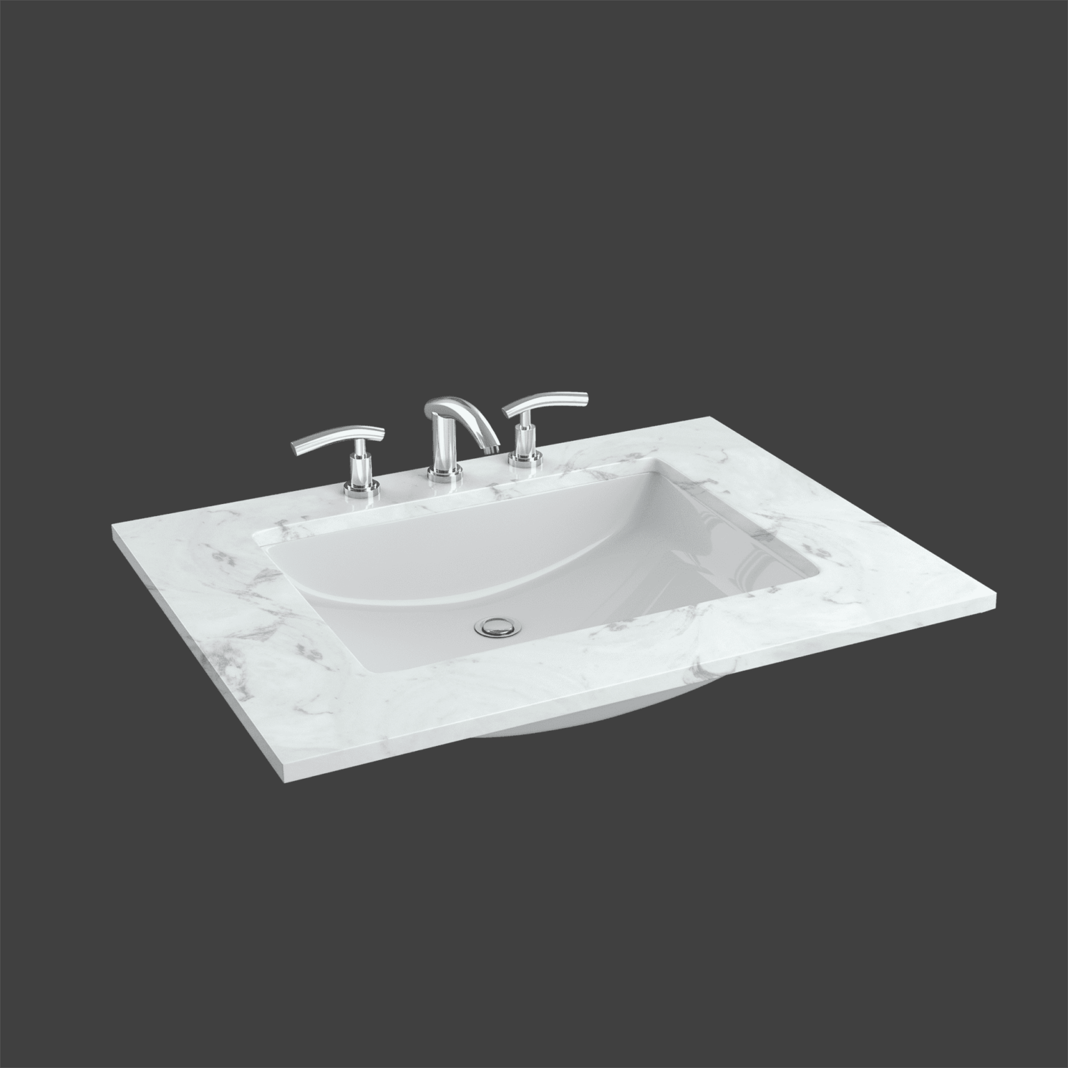 Undermount Ceramic Rectangular – Mr. Marble